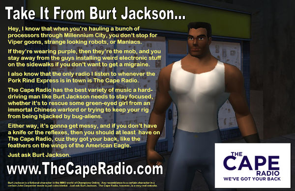 Burt Jackson - MMO Comic Index